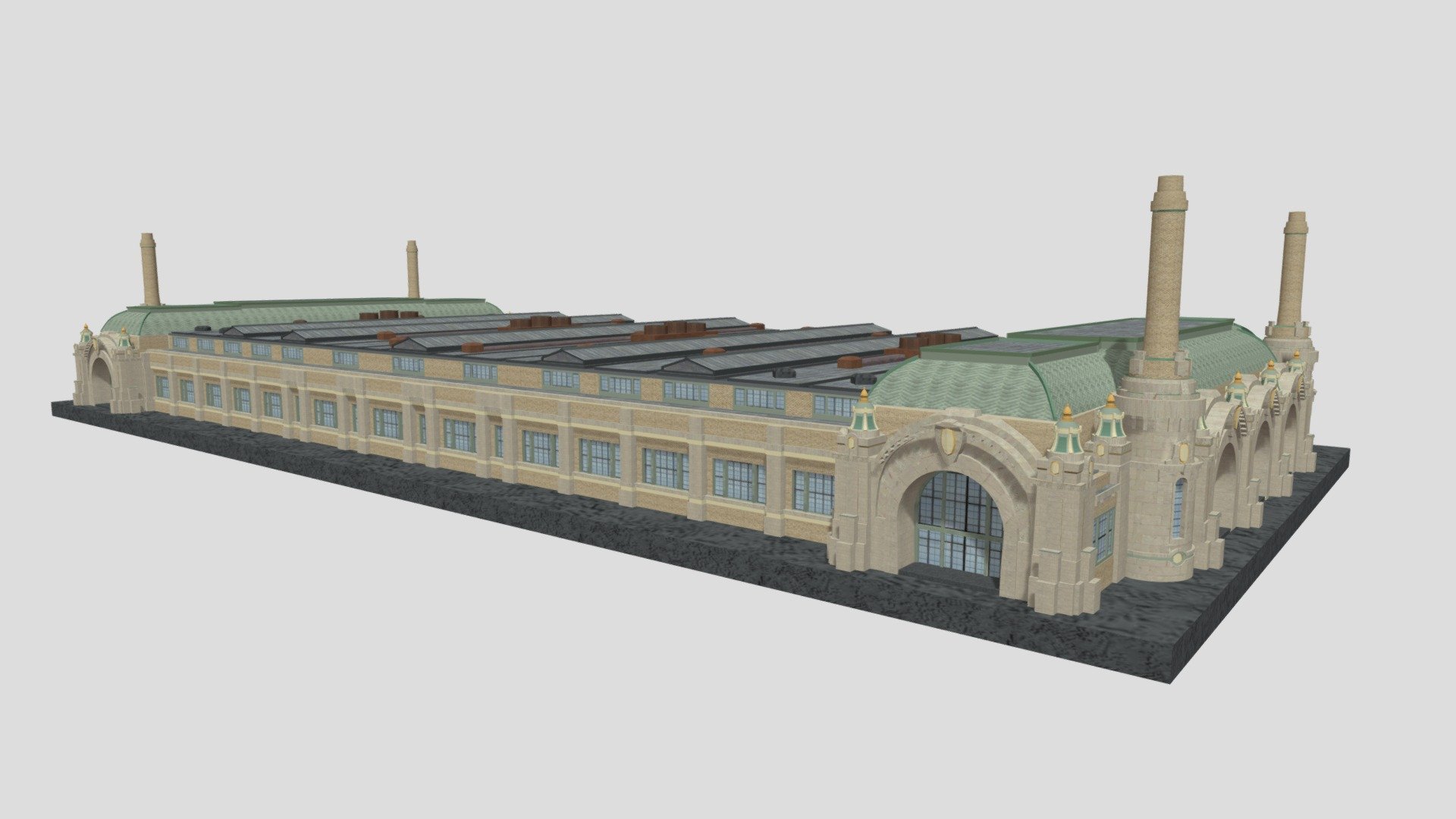 Antiquitech Factory - Download Free 3D model by novusod [ad7eb7d ...