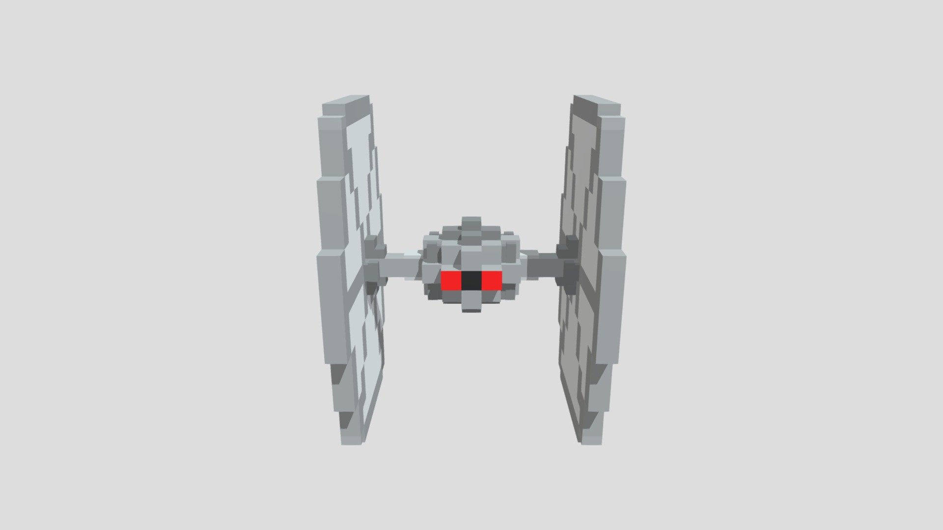 Minecraft TIE Fighter - Download Free 3D model by Tigerar1 ...