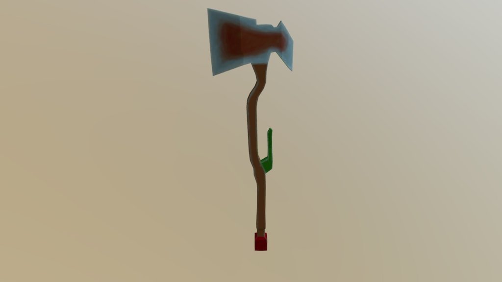 Blade on a stick. Fixed. - 3D model by vlad1324 [ad80d4a] - Sketchfab