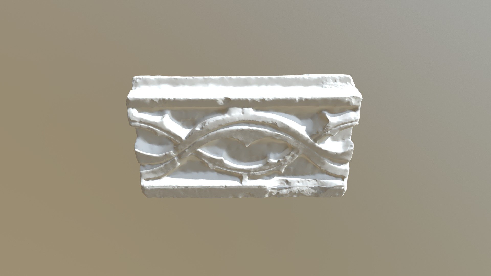 Louis Sullivan Terra Cotta Cornice Piece - 3D model by Ball State HP ...