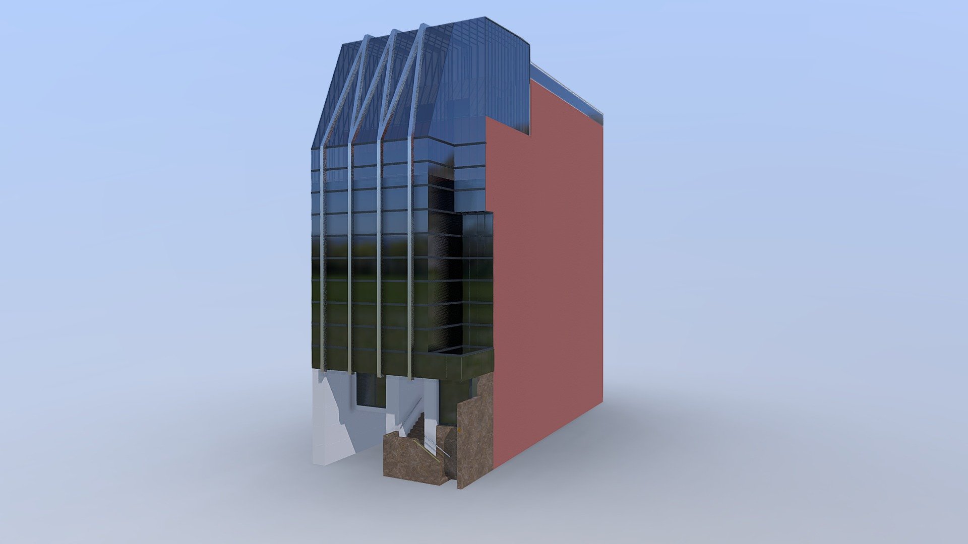 Randare fațadă v3 - 3D model by Patrudoizero Design (@patrudoizero ...