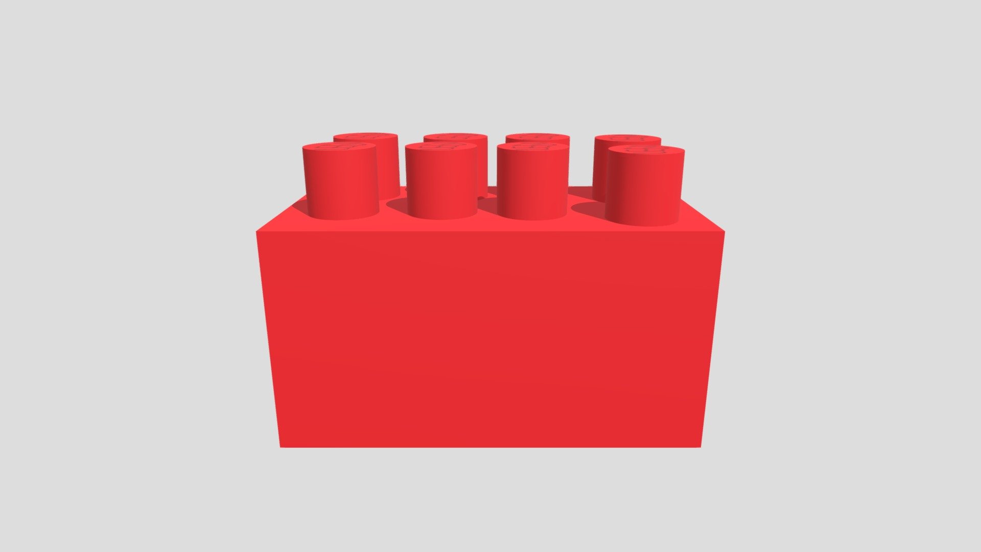 LEGO Brick - Download Free 3D model by robloxfan1999 [ad83efb] - Sketchfab