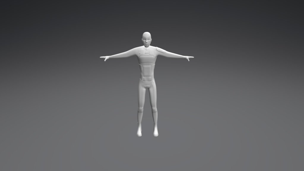 Spaceman Prototype - 3D model by DOR2199 [ad841af] - Sketchfab