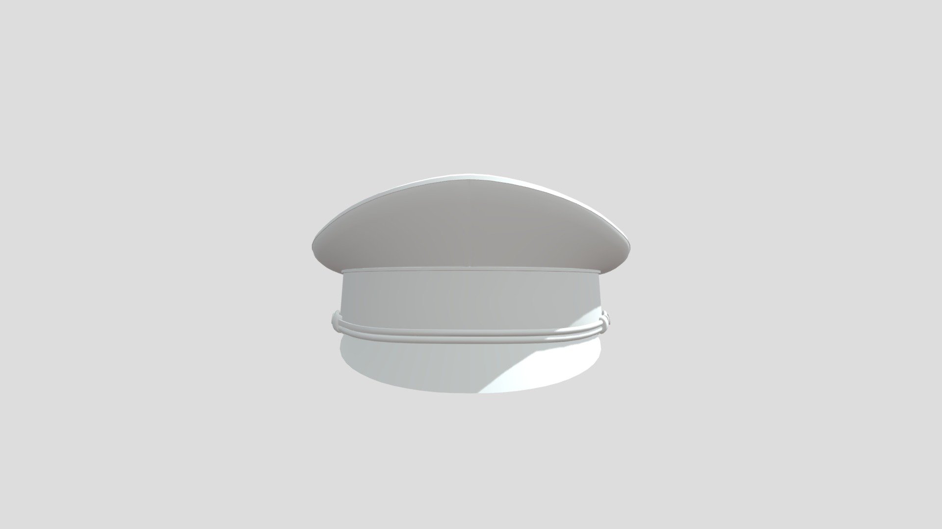 German WW2 Hat w/o textures - 3D model by spko [ad84485] - Sketchfab