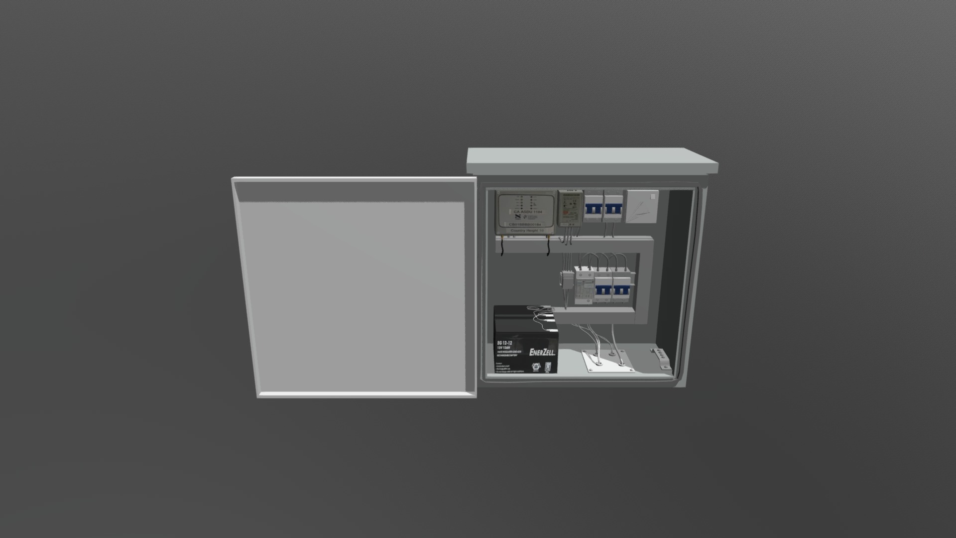 IT Communication Box - 3D model by uderbaek [ad84580] - Sketchfab