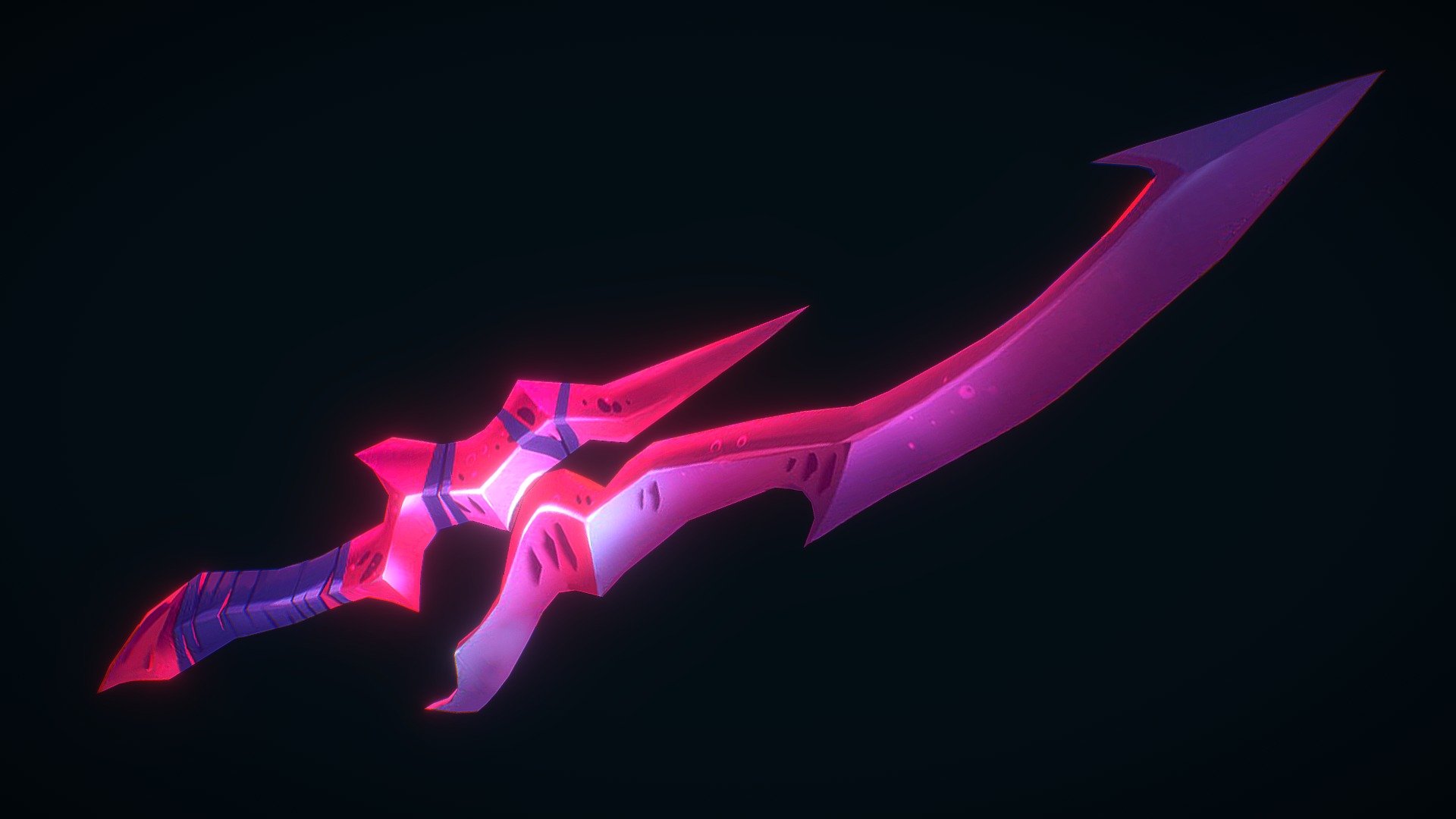 Spike Sword - 3D model by Ika3D (@ikagogava) [ad86aec] - Sketchfab