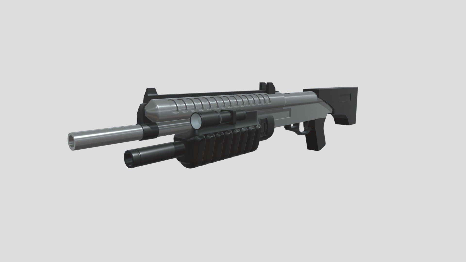 The M90 Close Assault Weapon System (Halo 3) - 3D model by IanGG ...