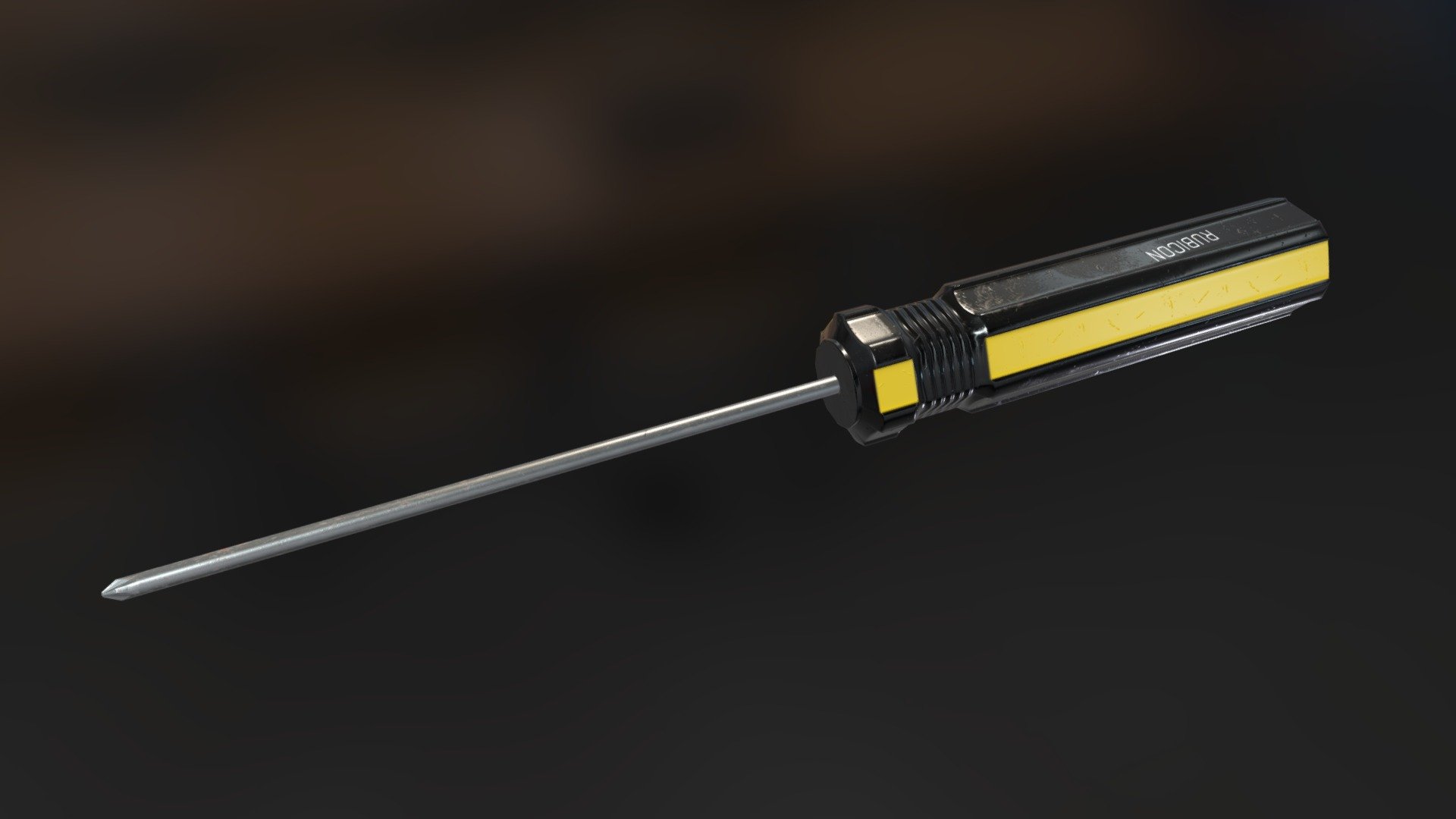 Screwdriver - 3D model by borodakun [ad88365] - Sketchfab
