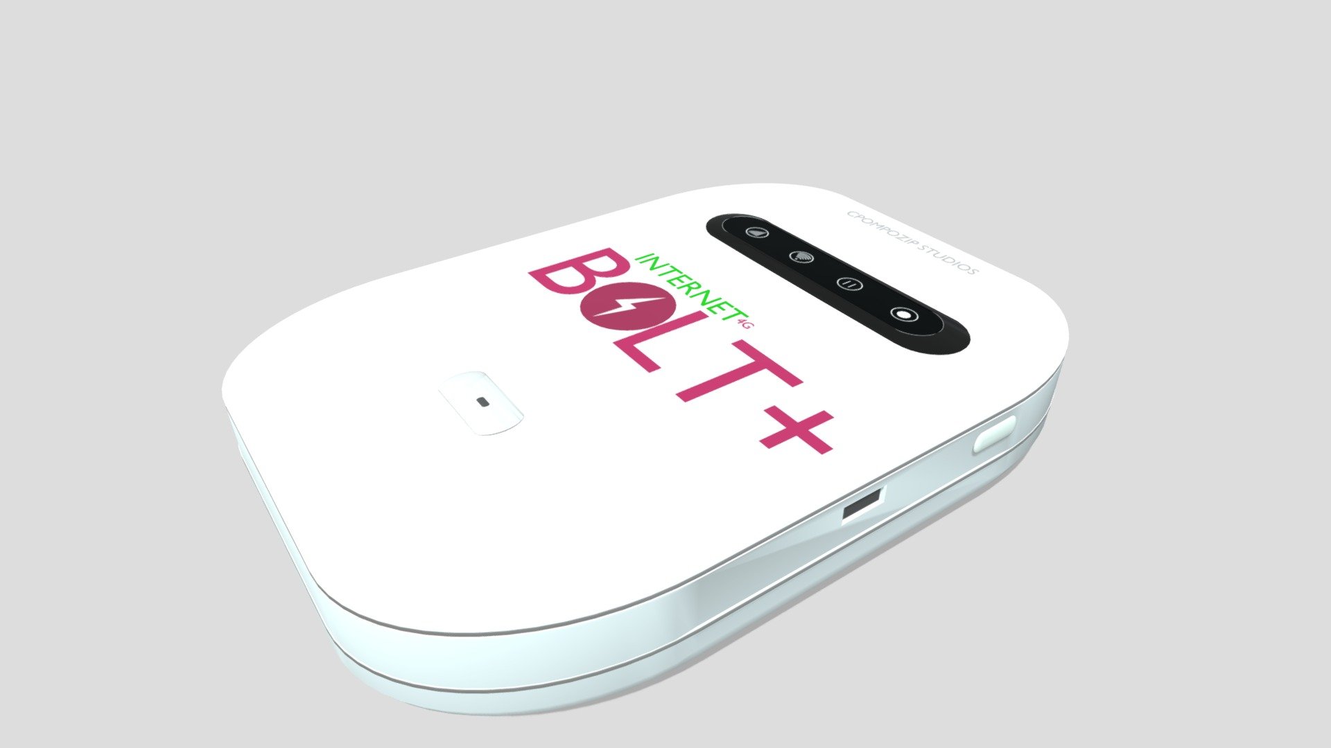 Wifi Wireless Device - 3D model by Compozip Studios (@CompozipStudios ...