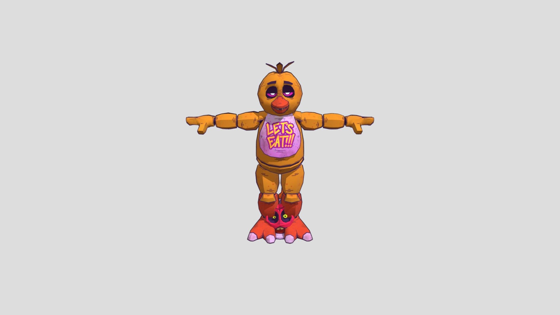 Retro Chica - Download Free 3D model by freddychild1987 [ad89816 ...