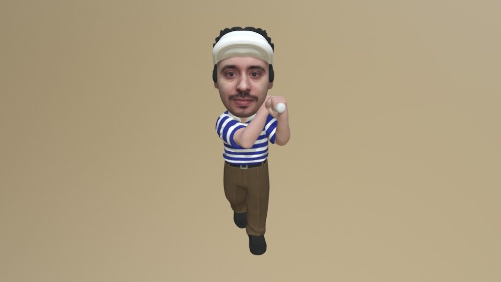 Ali Naci Ülkü - 3D model by 3DMiniSelfie [ad89e32] - Sketchfab