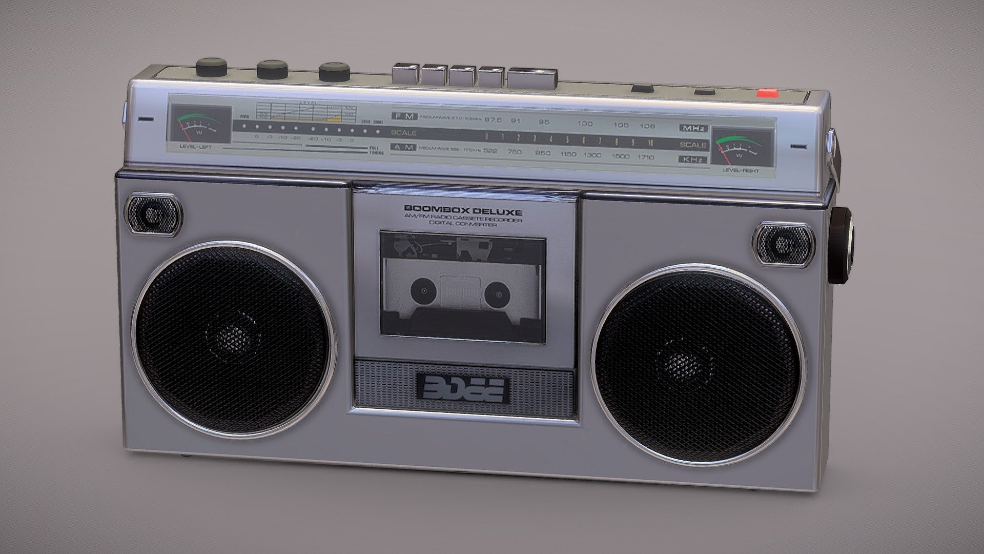 Boom Box - Buy Royalty Free 3D model by 3Dee (@mellydeeis) [ad8a4be ...