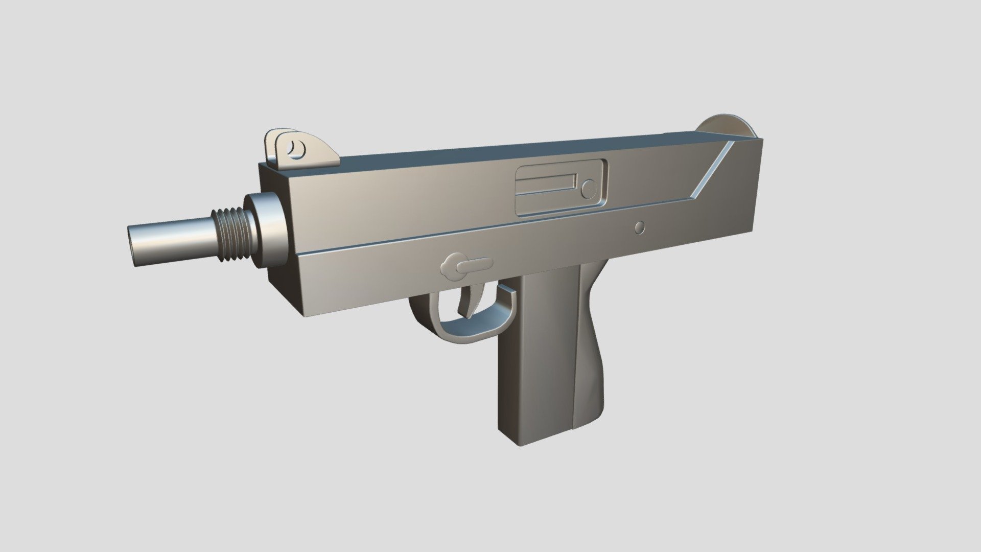 WIP MAC-11 - Download Free 3D model by 5nakes [ad8a6c4] - Sketchfab