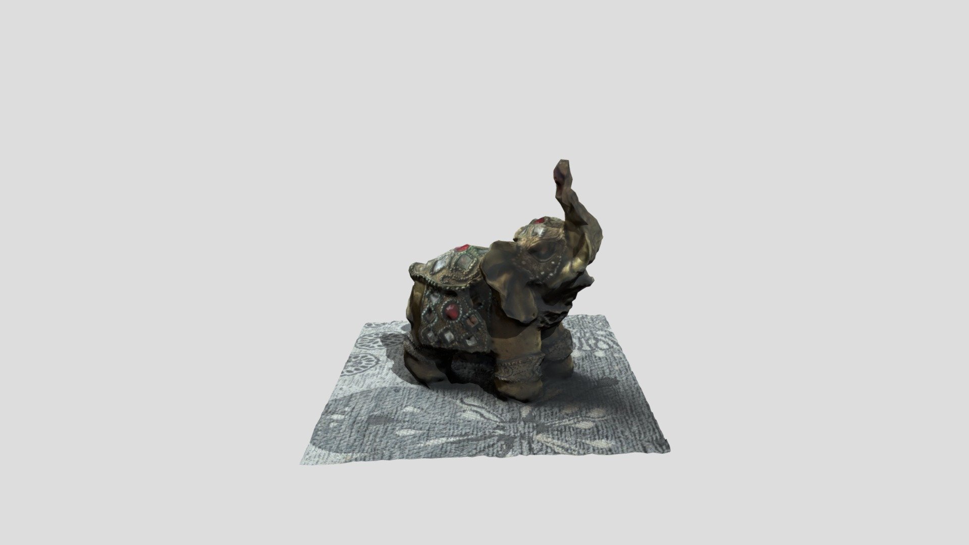 Elefante Dorado - 3D model by andres.balanta [ad8b486] - Sketchfab