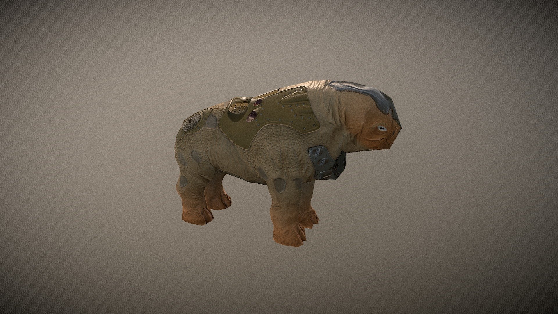 QuadDraw Monster - 3D model by Daniel Bandeiras (@danielbandeiras ...