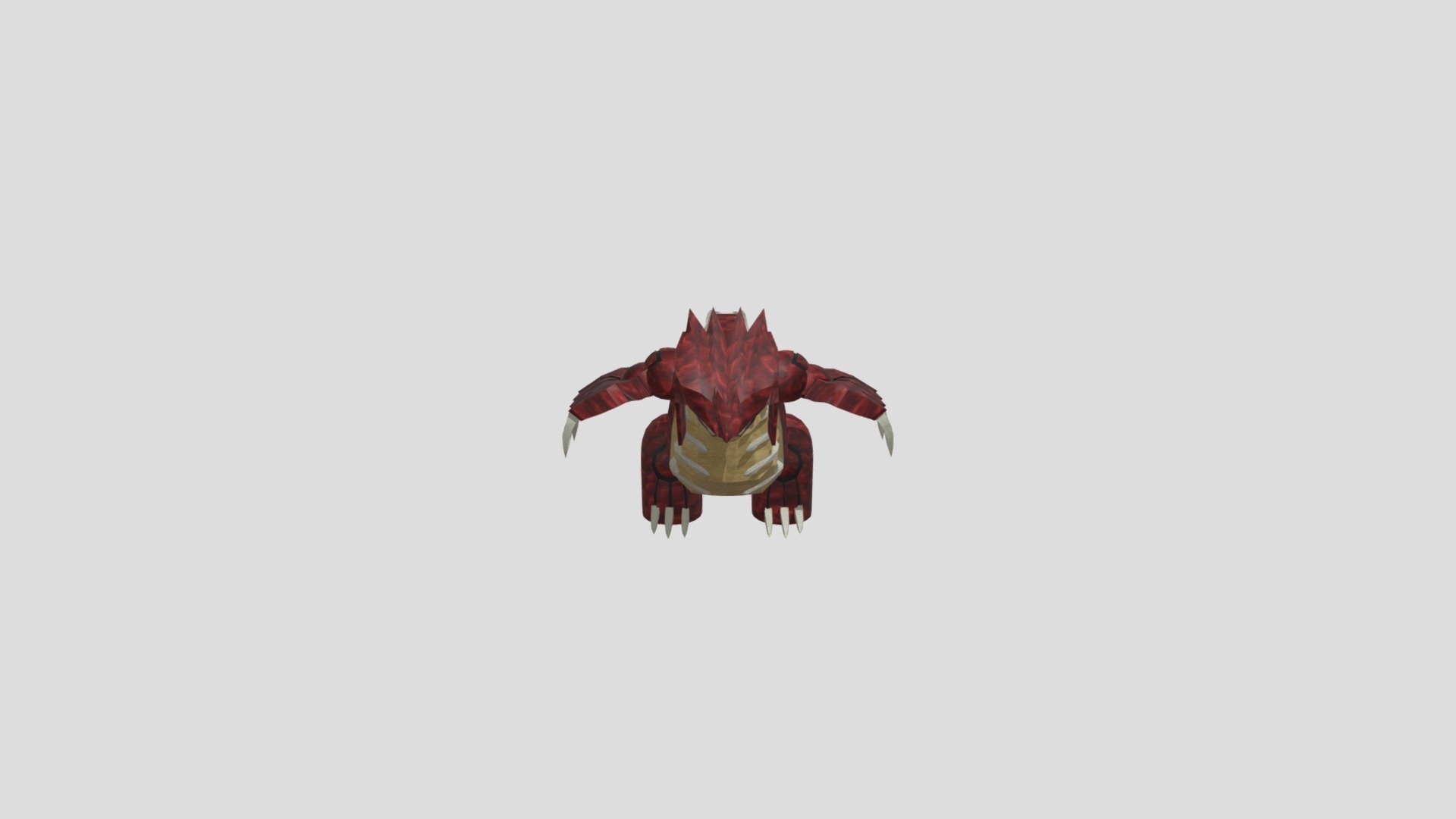 My Custom Groudon - 3D model by DravenX_Design [ad8bd1e] - Sketchfab