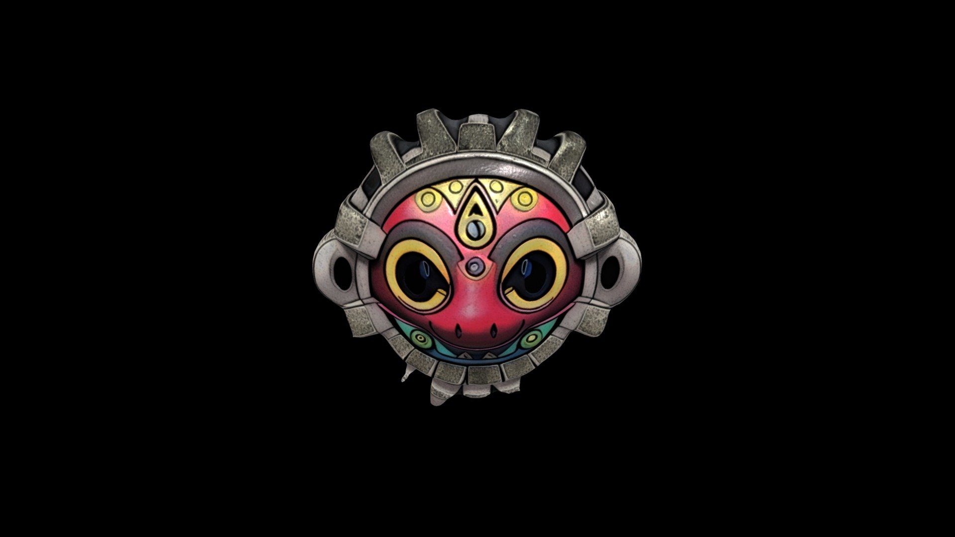 Happy Mask 482 - Download Free 3D model by klrxyz [ad8c2fd] - Sketchfab
