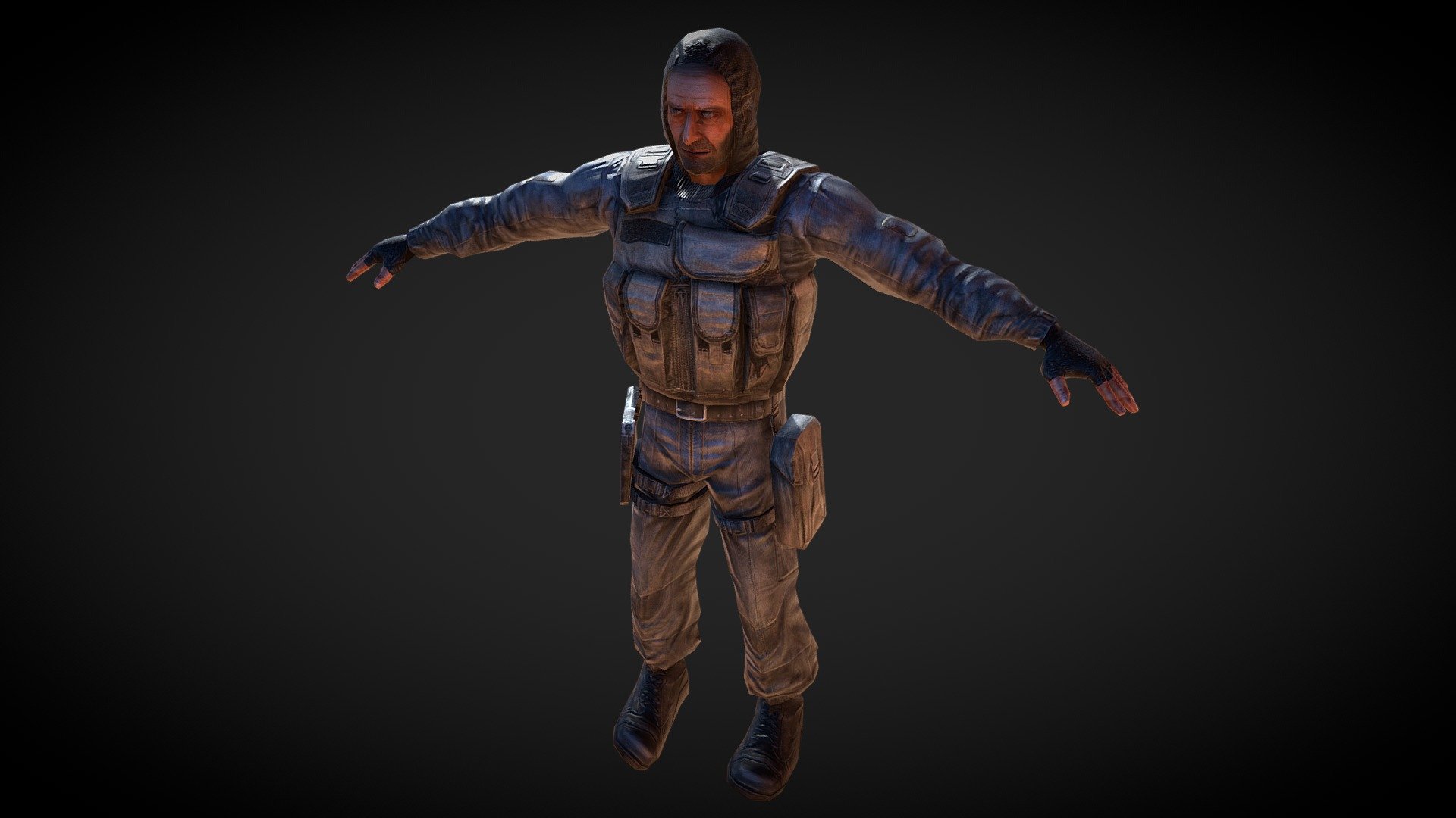 Merc Face - Download Free 3D model by 3D MODELES FROM S.T.A.L.K.E.R ...