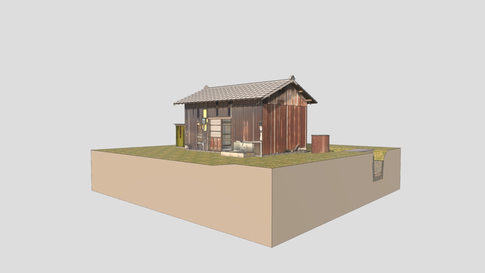 Shed - Download Free 3D model by Glinskaya Maria (@glinskayamaria ...