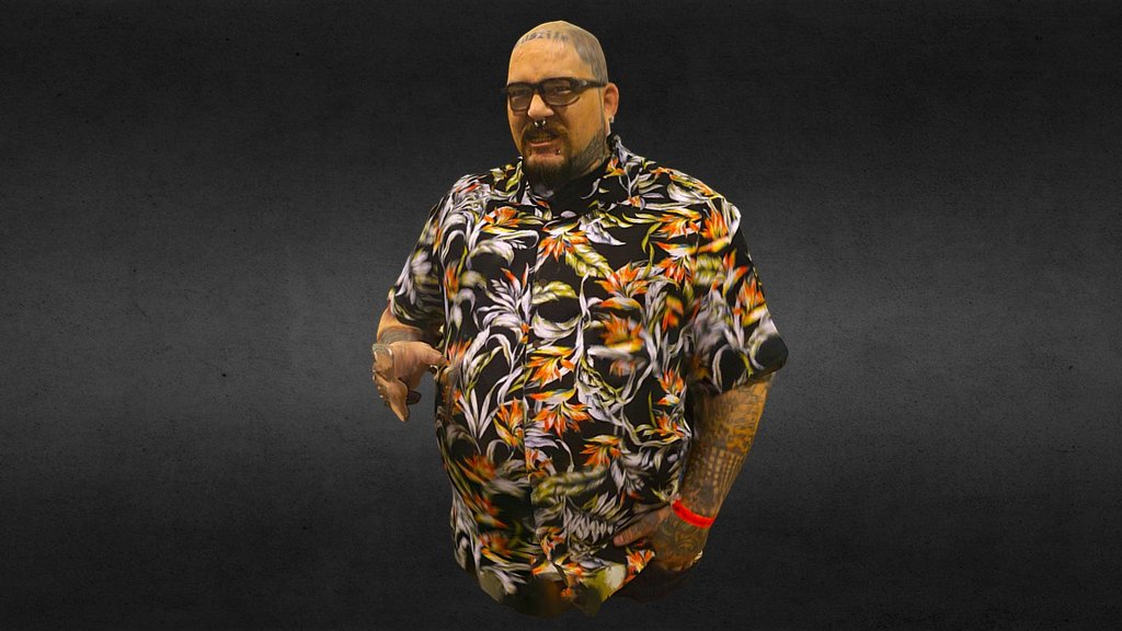 Josh Butcher - Heroes of Tattoo - 3D model by TheDarkSunProject ...