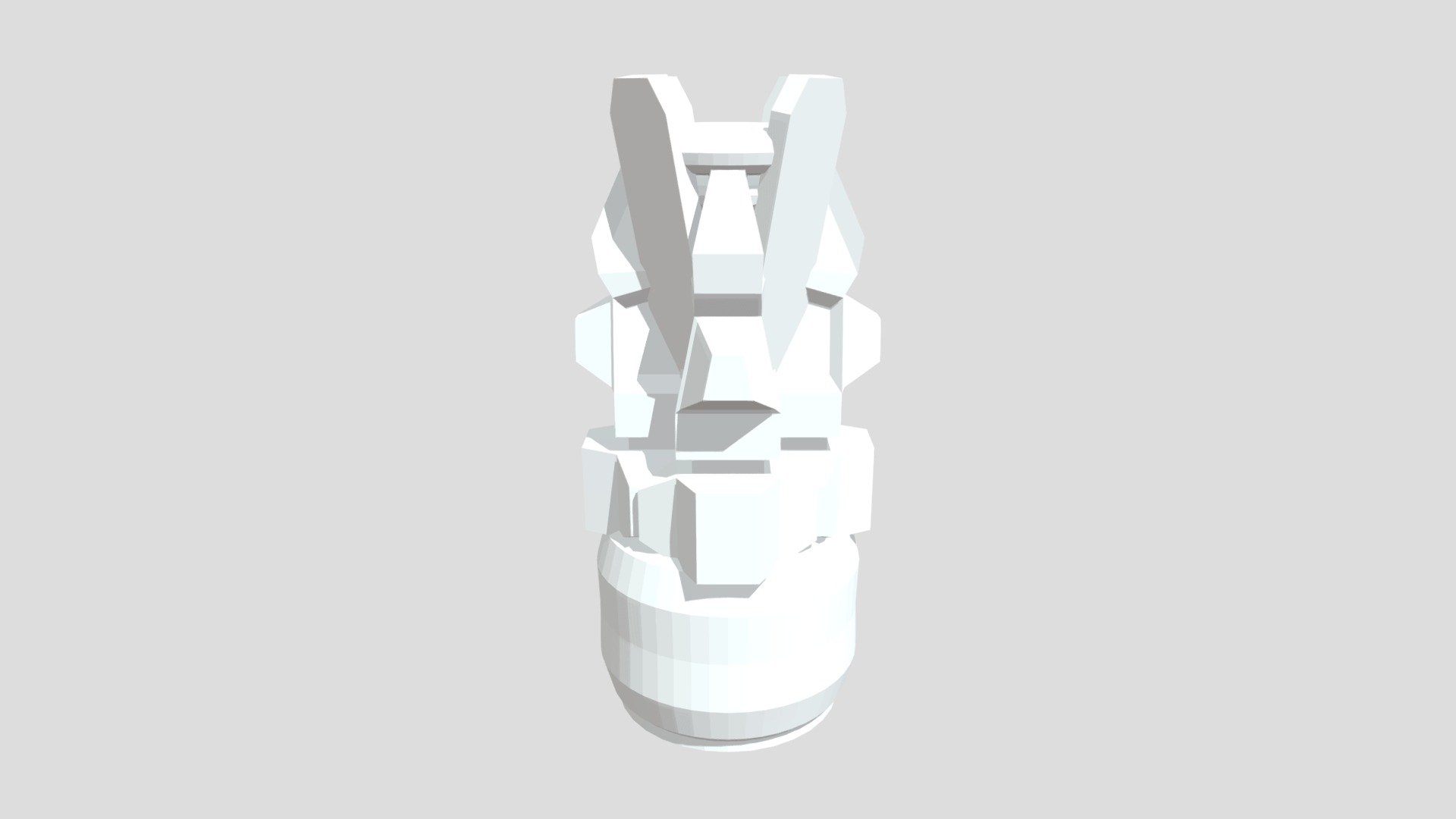 Oblivion Cannon (Remake) - Download Free 3D model by killer (@astro ...