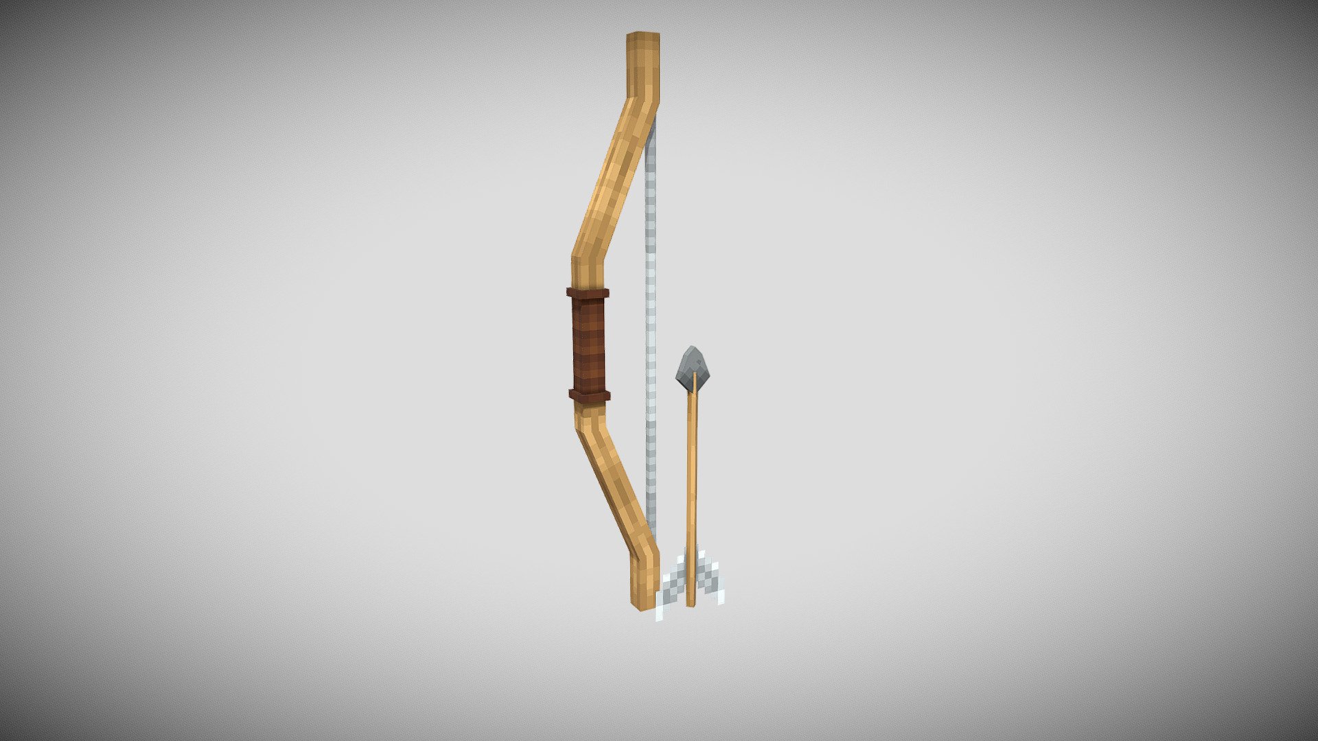 Bow - Download Free 3D model by Finn the Demon Cat (@DemonCat9228 ...
