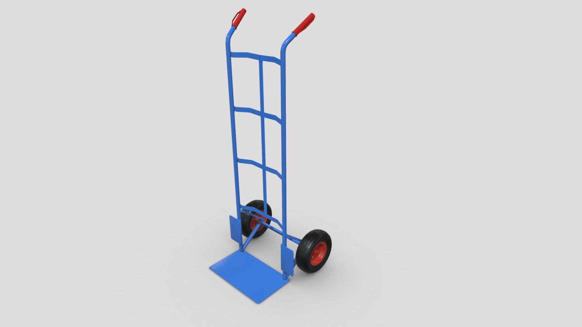 Industrial Hand Trolley 1 - Buy Royalty Free 3D model by 32cm [ad9529f ...