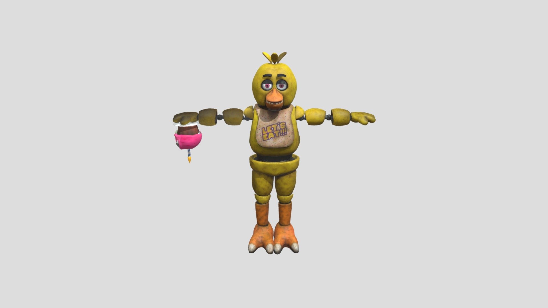 Movie Chica - Download Free 3D model by dwall8611 [ad95b6f] - Sketchfab