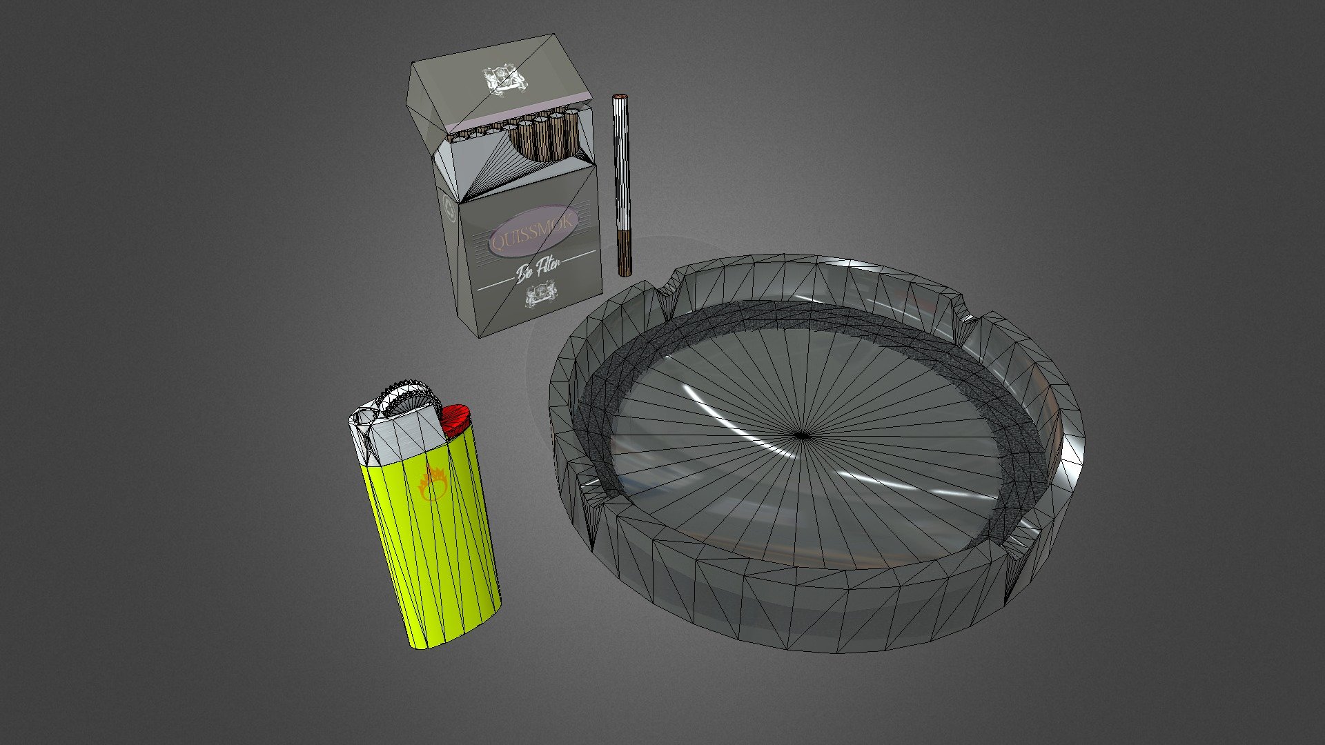 Smoking props - Download Free 3D model by dnte [ad95eb1] - Sketchfab
