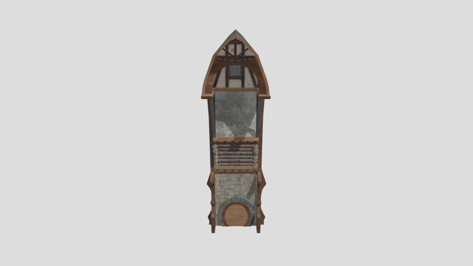 Fixed 386 House Dan Giust - 3D model by Dan G (@dkg22) [ad9646a ...
