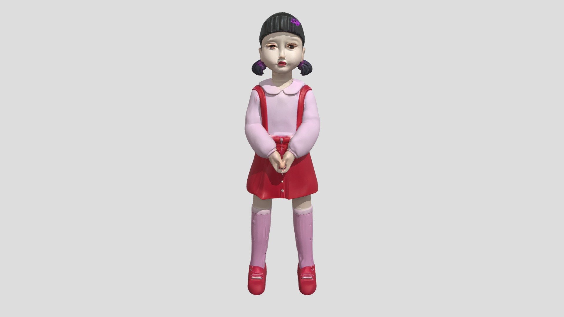 Young-hee Squid game doll season 3 - Download Free 3D model by chul su ...
