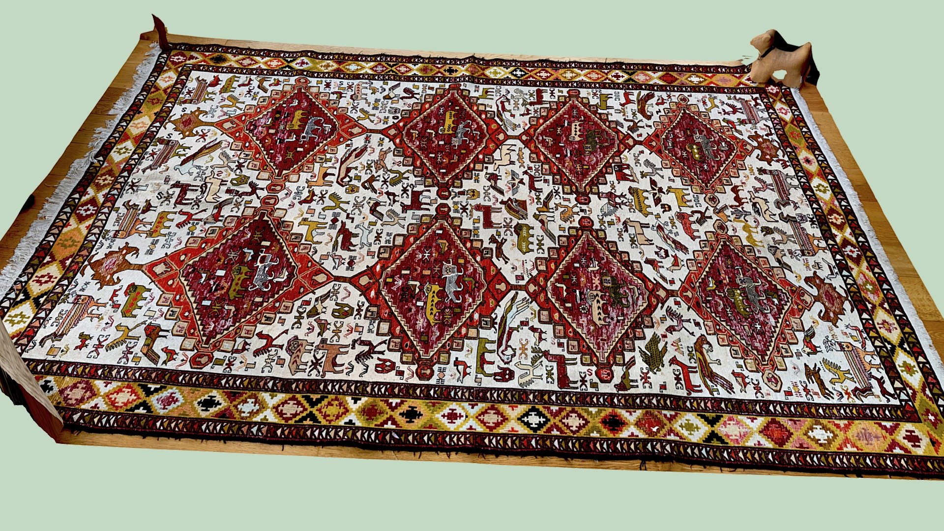 Persian rug 2 - 3D model by stelheni [ad98be8] - Sketchfab