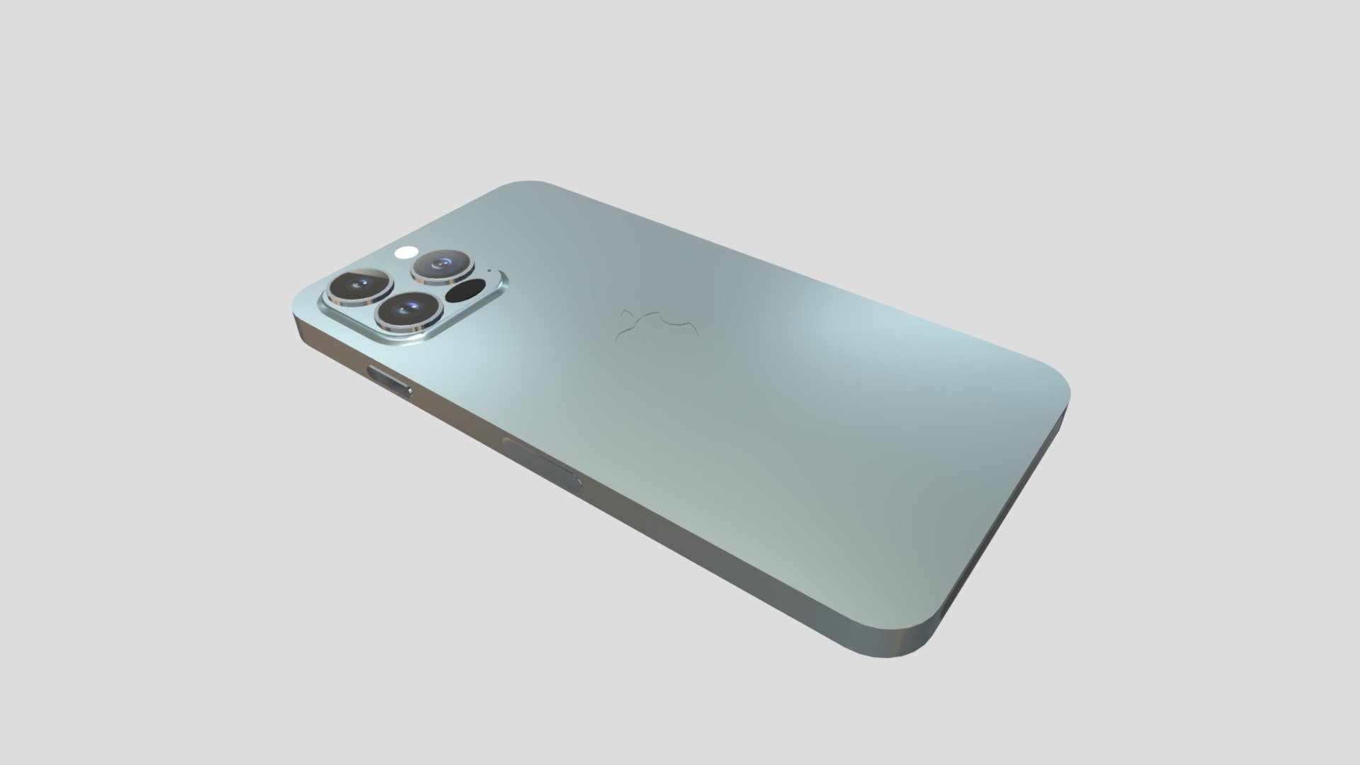 iPhone 14 concept V1 unibody - Jackson Sanders - Download Free 3D model ...