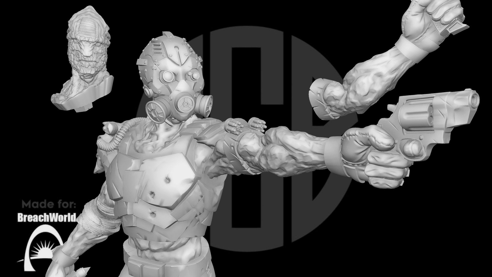Grim Alien Adventurers Game 38mm - 3D model by Kevin Cayuela Borg ...