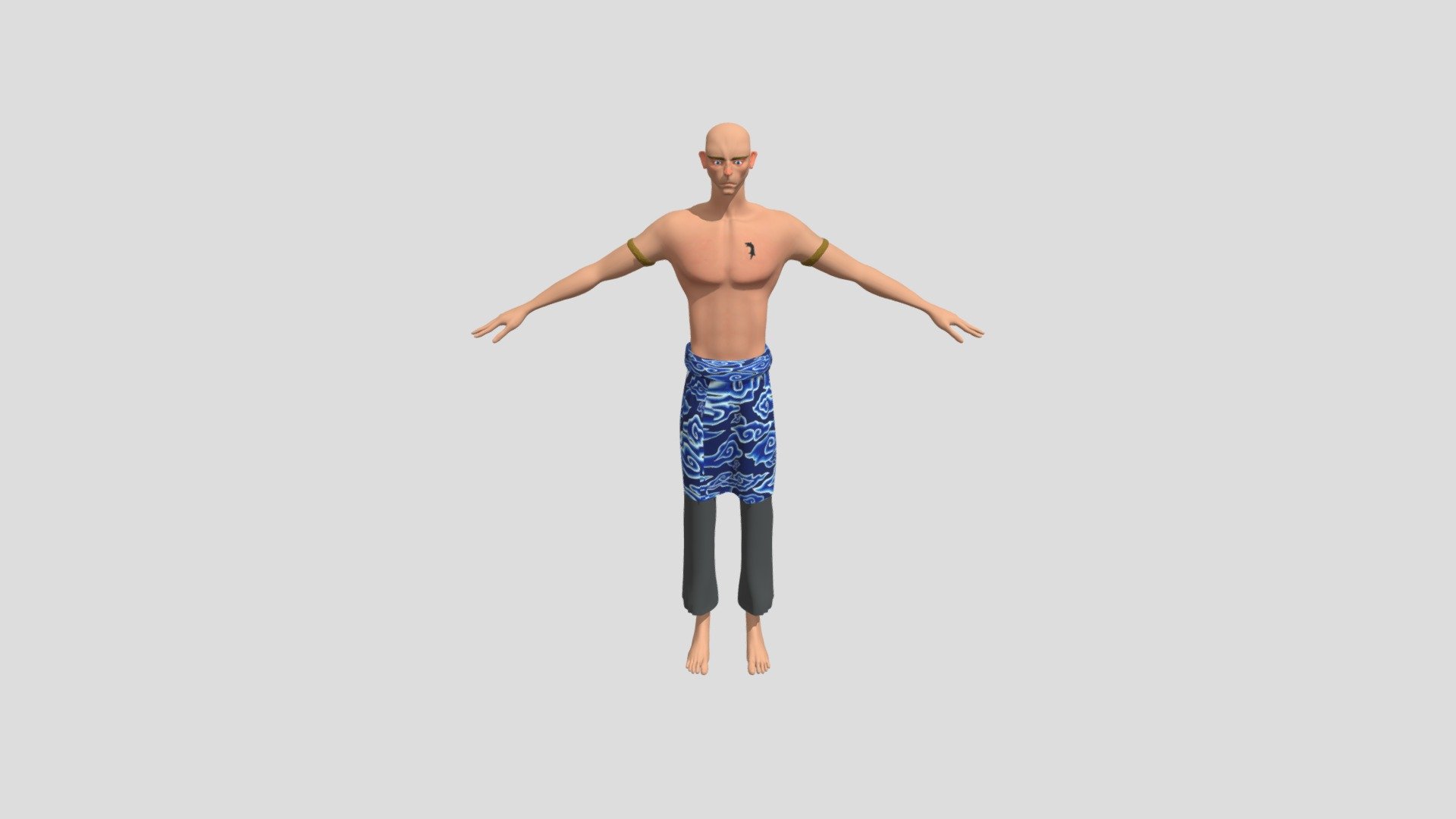monkeyman - 3D model by razib.rhp [ad9cd4f] - Sketchfab