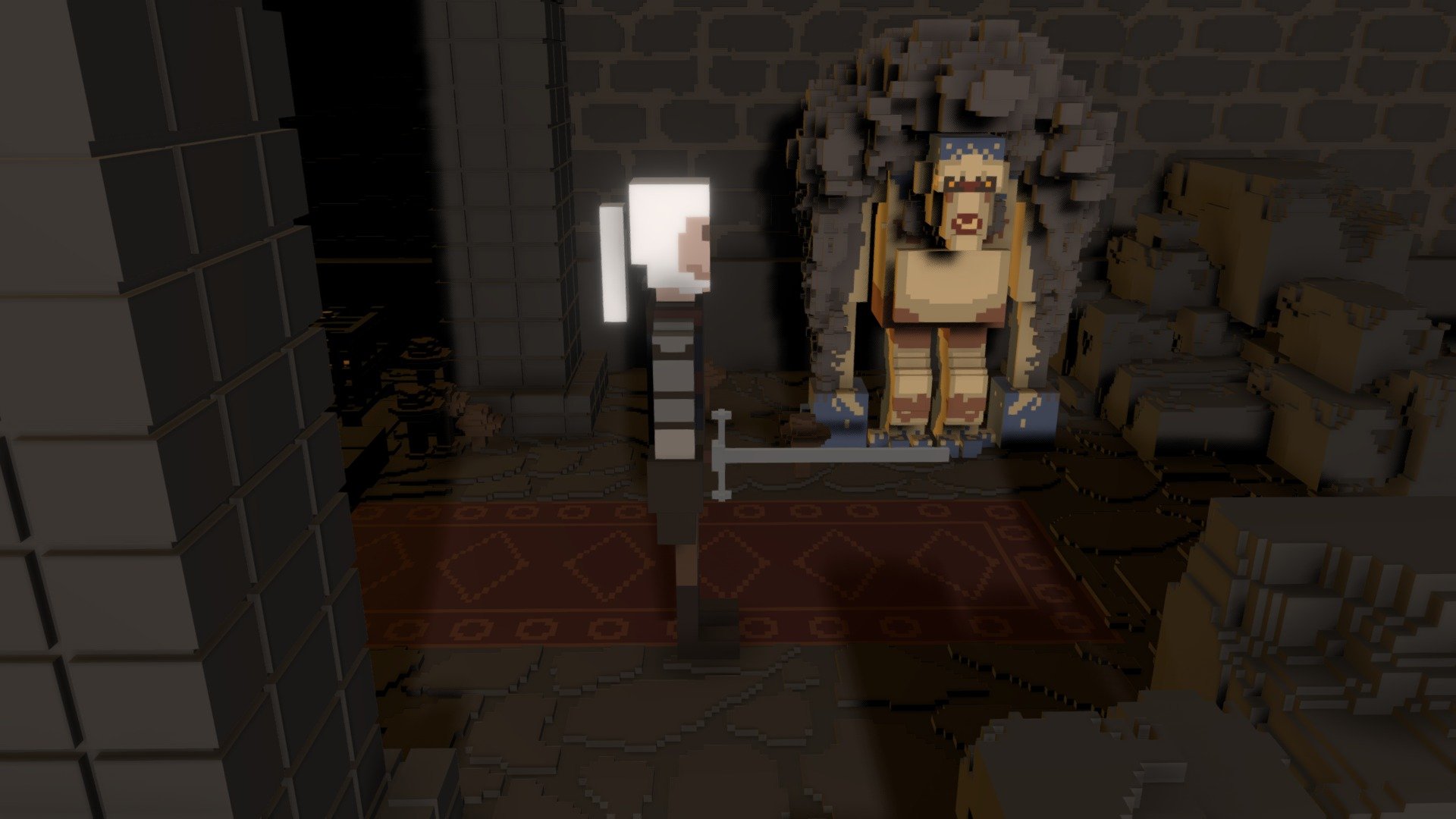 Witcher Castle - Voxel model - 3D model by MikolajWysockiStudia ...