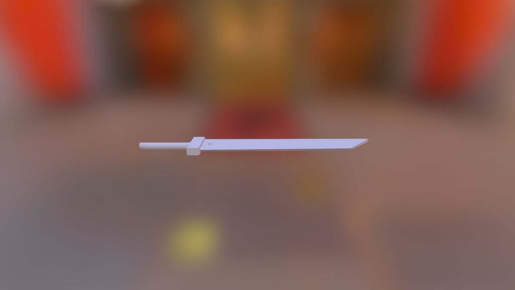 Buster Sword Prototype - 3D model by anthonygonzalez [ada0f4d] - Sketchfab