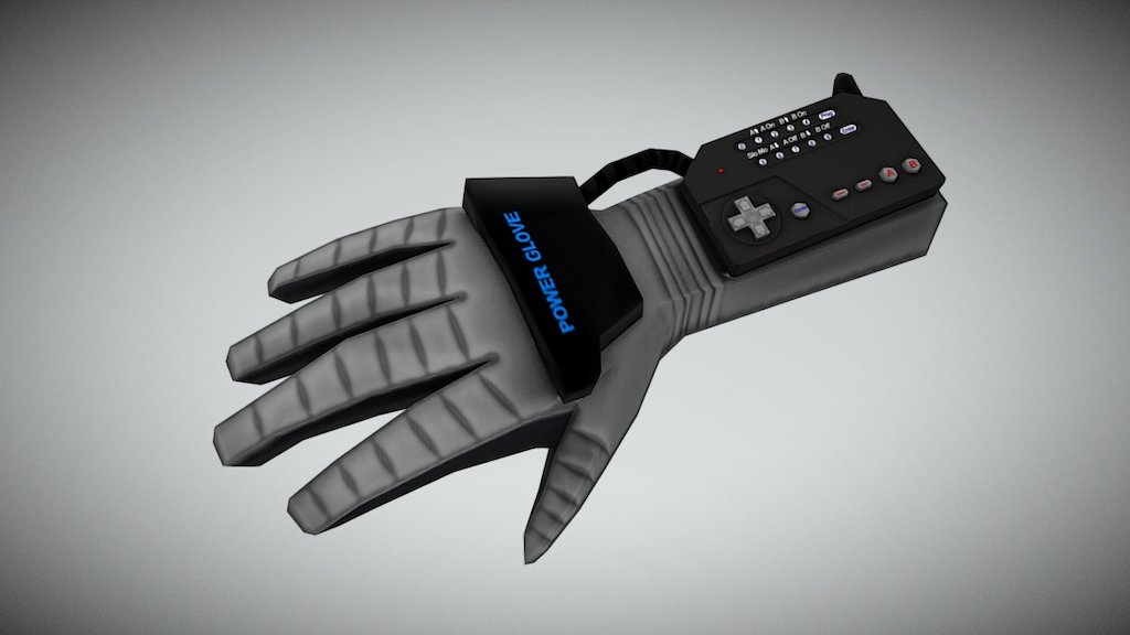 Powerglove - 3D model by hikikomori [ada4bfd] - Sketchfab