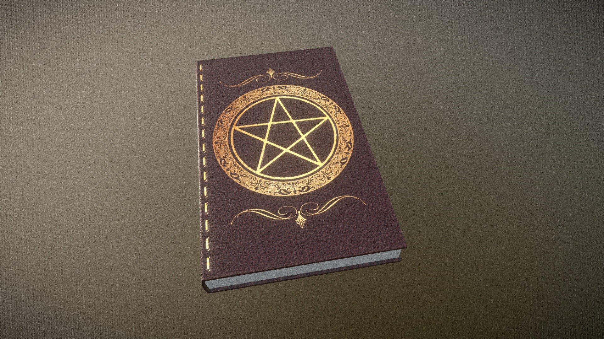 Book - Gold - 3D model by Aston Cook (@Aston_Cook) [ada509c] - Sketchfab