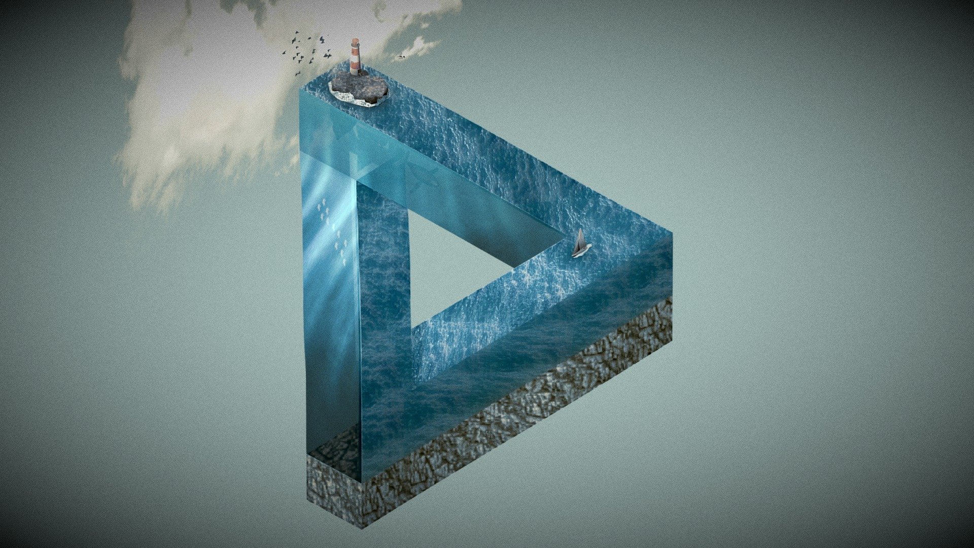 Impossible Sea - 3D model by Rodolfo Siccardi (@rudy94) [ada515d ...