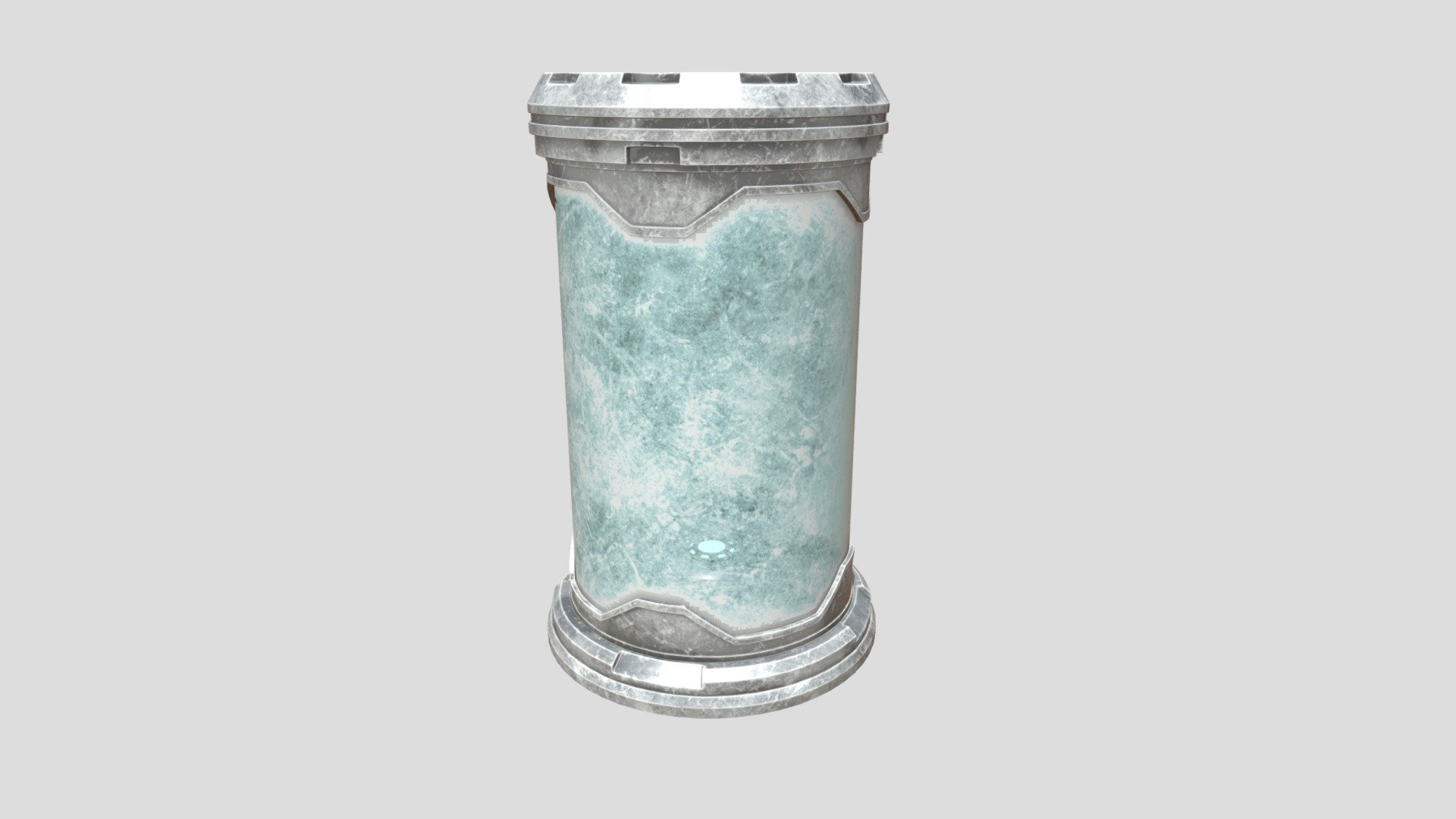 Sci-Fi Medical Tank with Frost - Download Free 3D model by SebastianLee ...