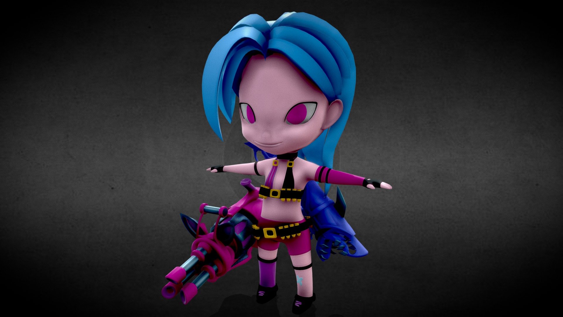 Jinx Alternative - 3D model by Pier (@Pierangelo.Dibari) [ada871e ...