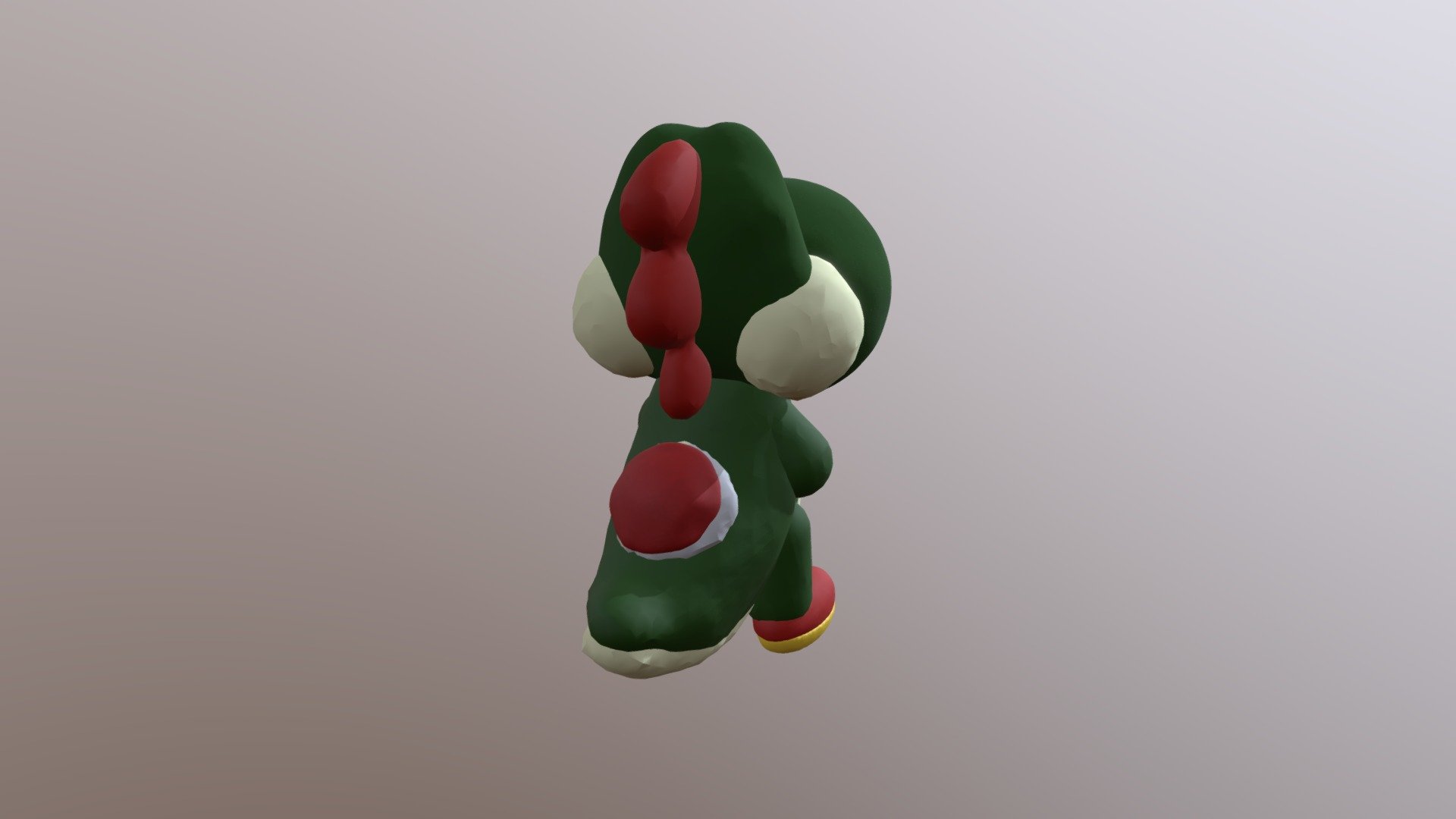 Yoshi - 3D model by Doug.Lowe [adab90c] - Sketchfab