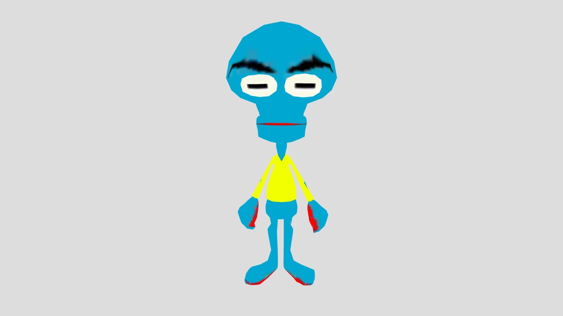 Squid Neighbor With Moving Limbs - Download Free 3D model by ...