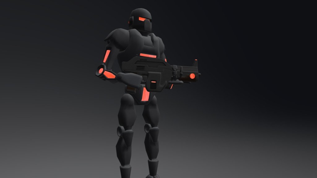 Robot Animation - 3D model by trandahl [adae421] - Sketchfab