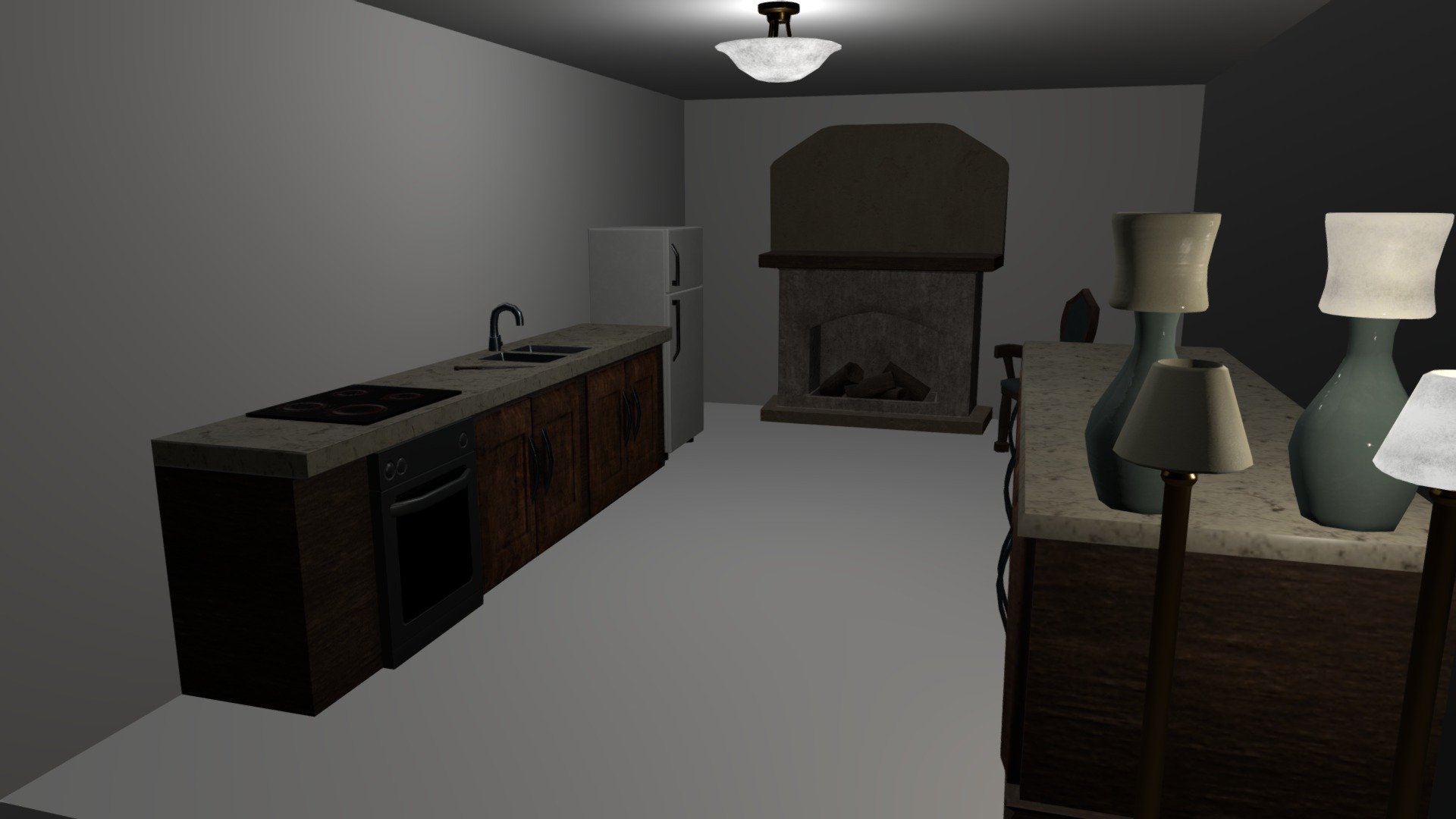 The House - Environment Props - 3D model by Democron [adae5ae] - Sketchfab