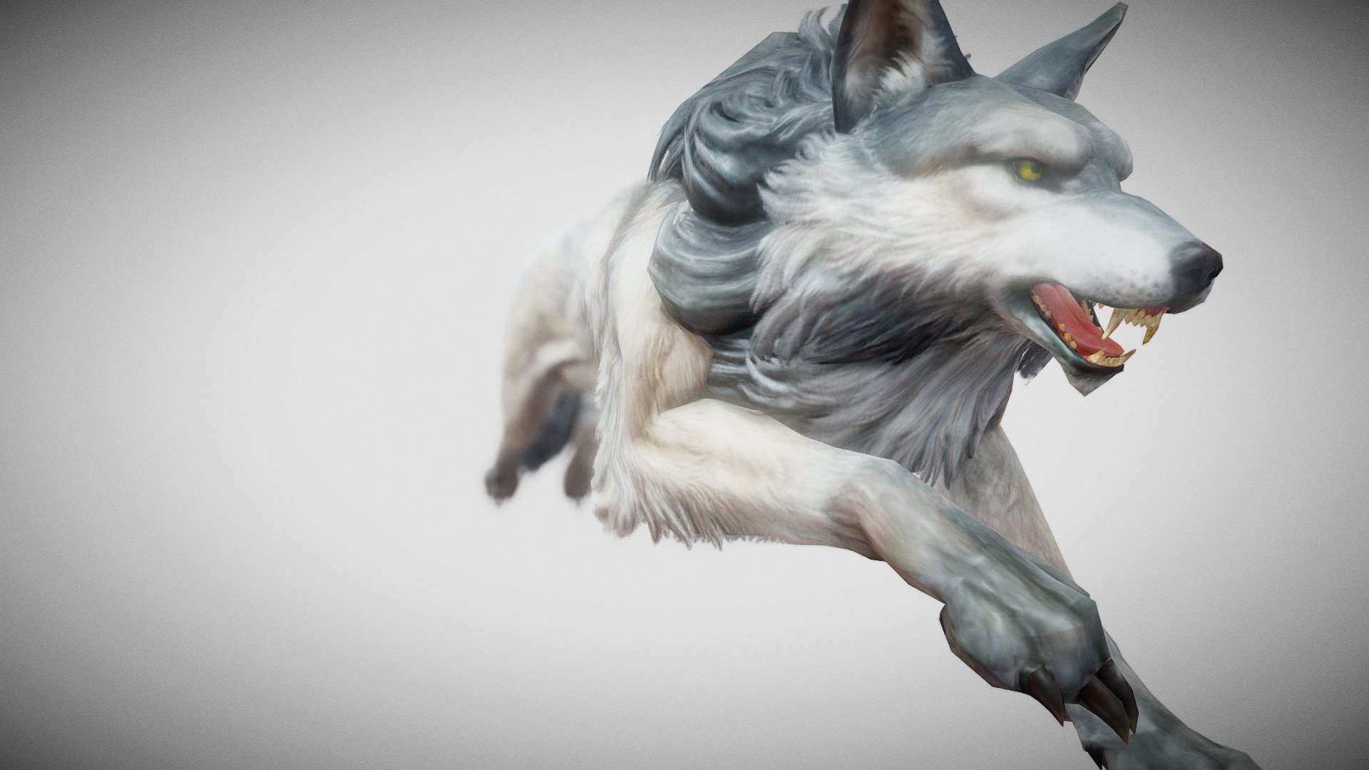 Wolf - 3D model by ElectroNick [adaf00e] - Sketchfab