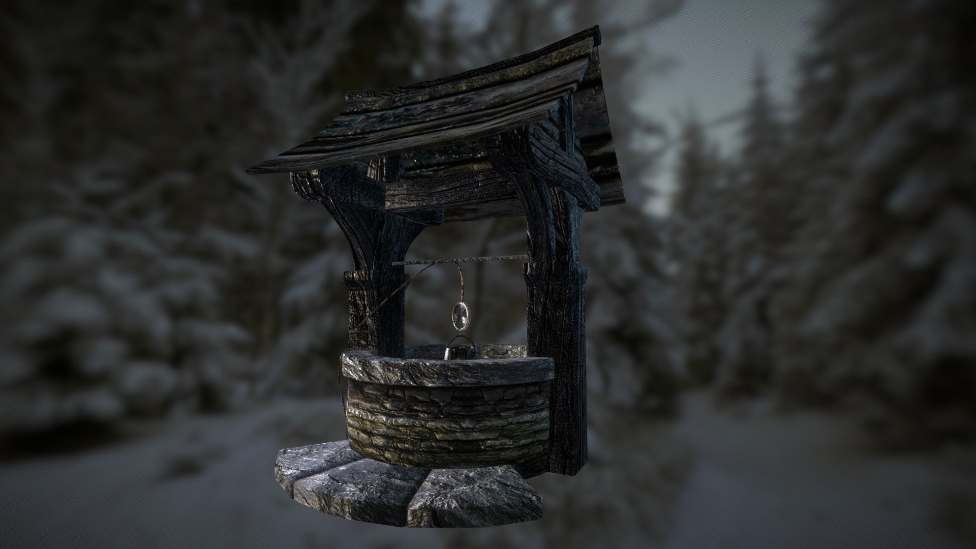 Old Well - 3D model by kenanthephoenix [adaf372] - Sketchfab