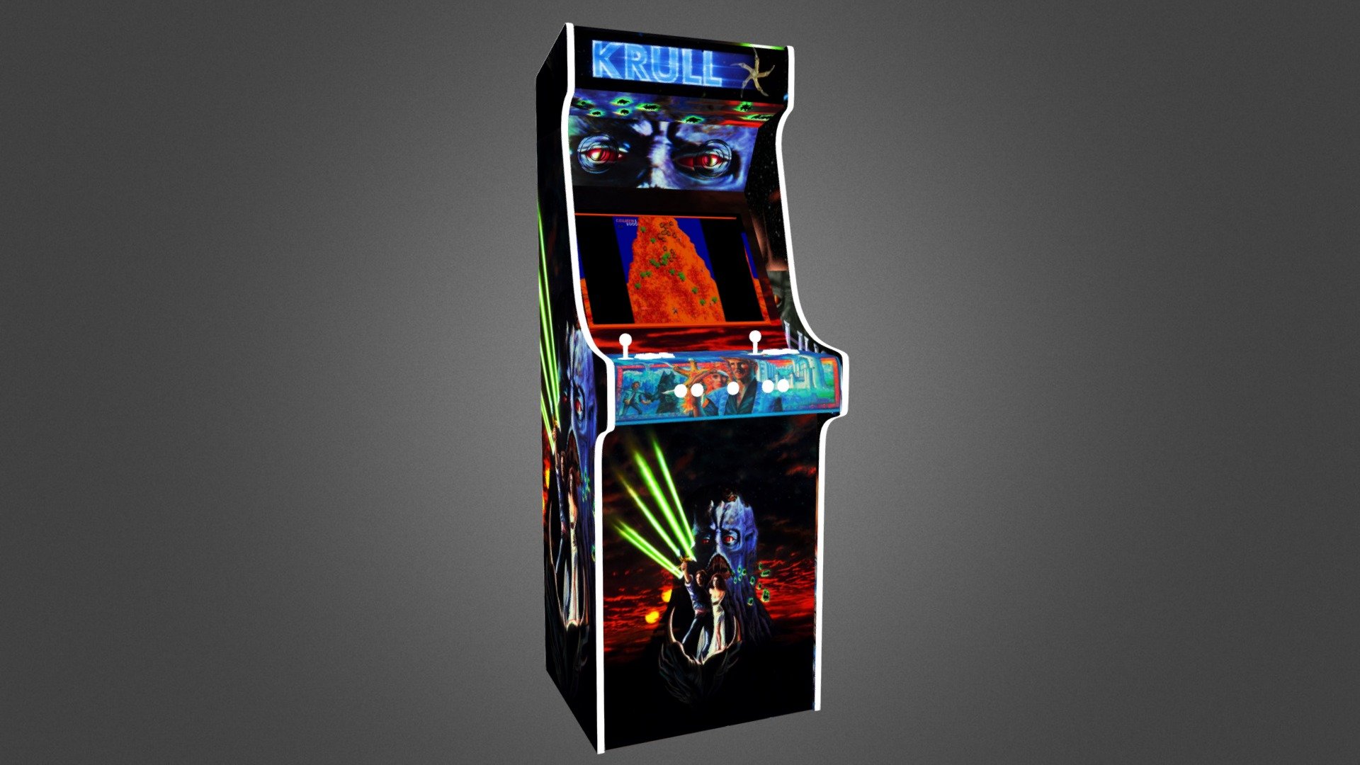 Krull Arcade - 3D model by Art-Conan [adb0a4e] - Sketchfab