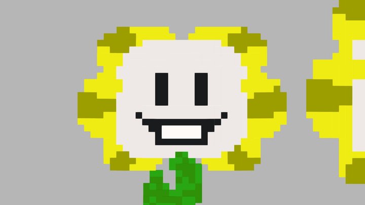 Flowey 3D models - Sketchfab